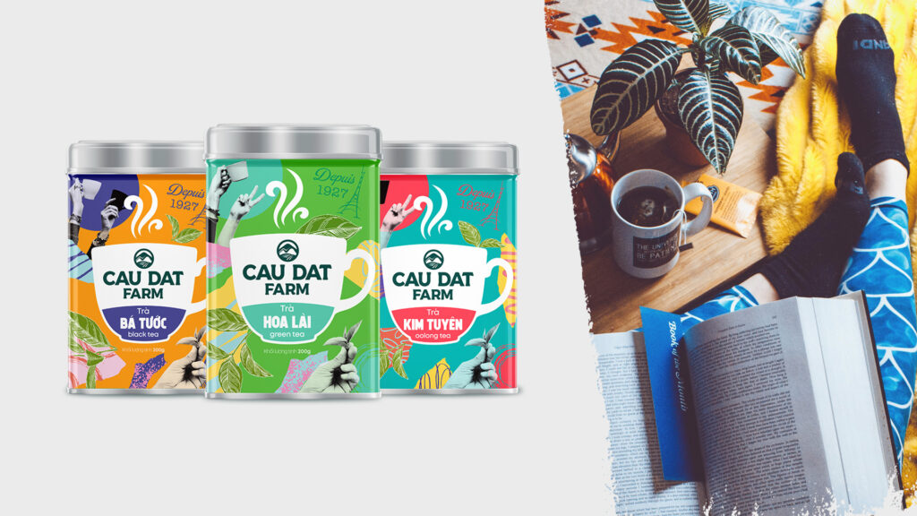 CAU DAT FARM – LOOSE TEA RANGE - Branding Partners